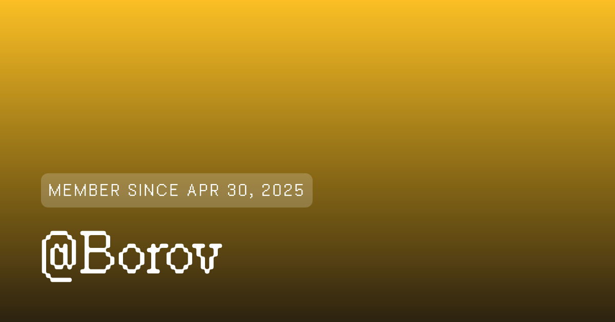 Borov (@Borov) | Transient Labs