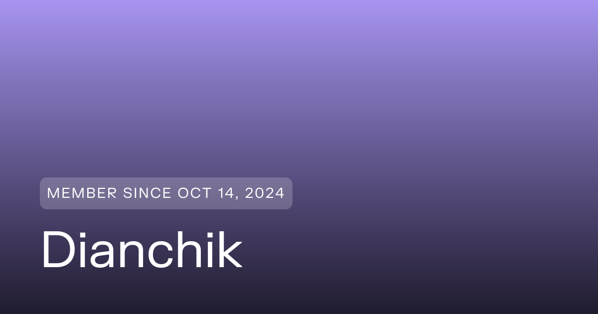 Dianchik (@Diana) | Transient Labs