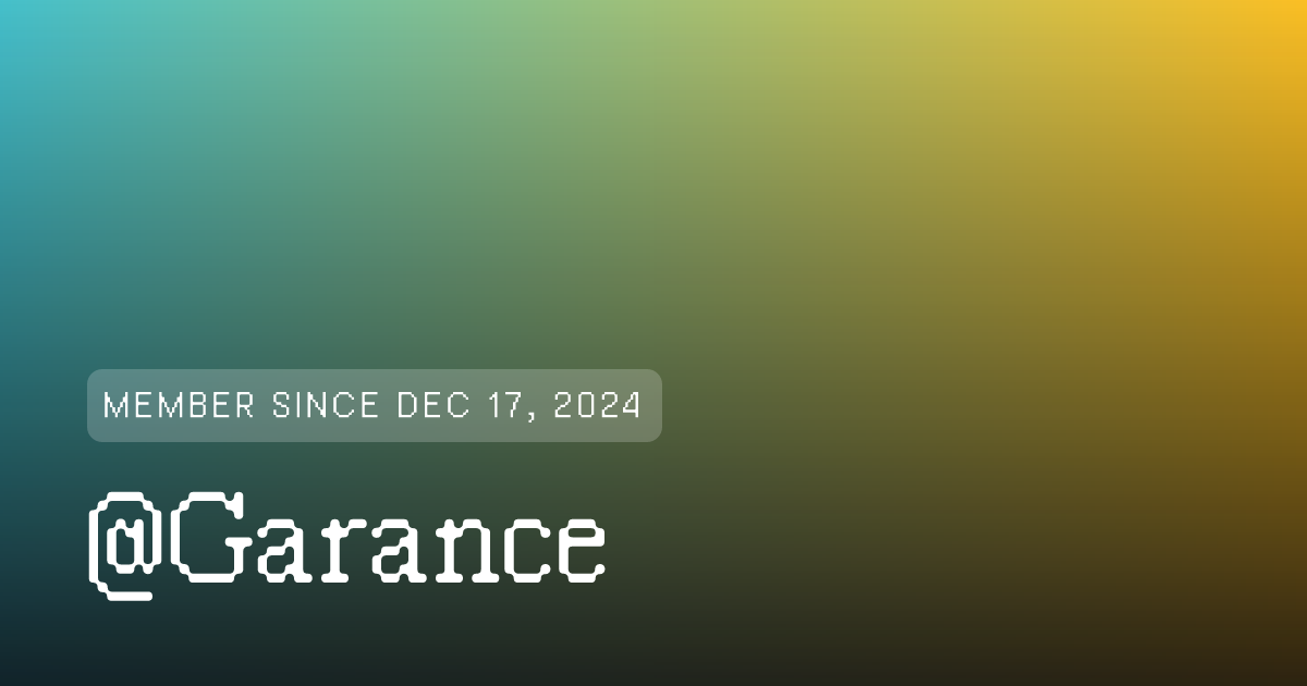 Garance (@Garance) | Transient Labs