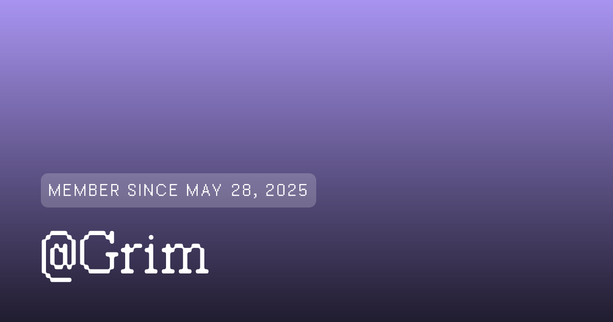 Grim (@Grim) | Transient Labs