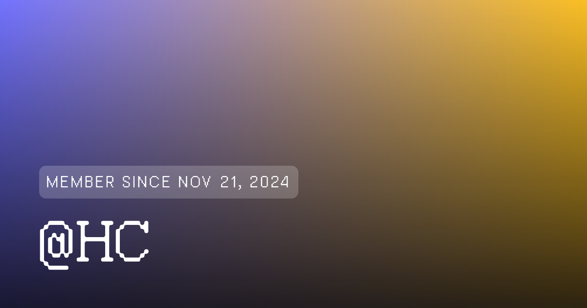 HC (@HC) | Transient Labs