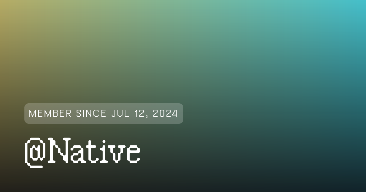 Native (@Native) | Transient Labs