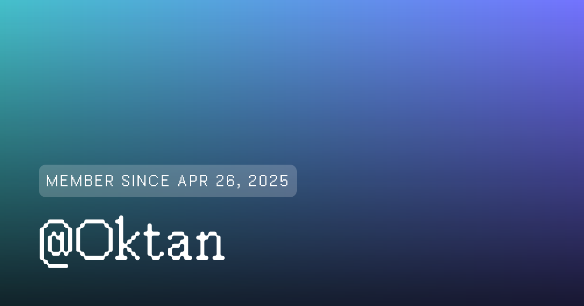Oktan (@Oktan) | Transient Labs