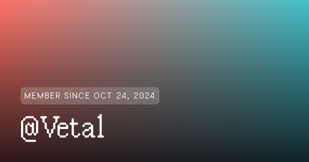 Vetal (@Vetal) | Transient Labs