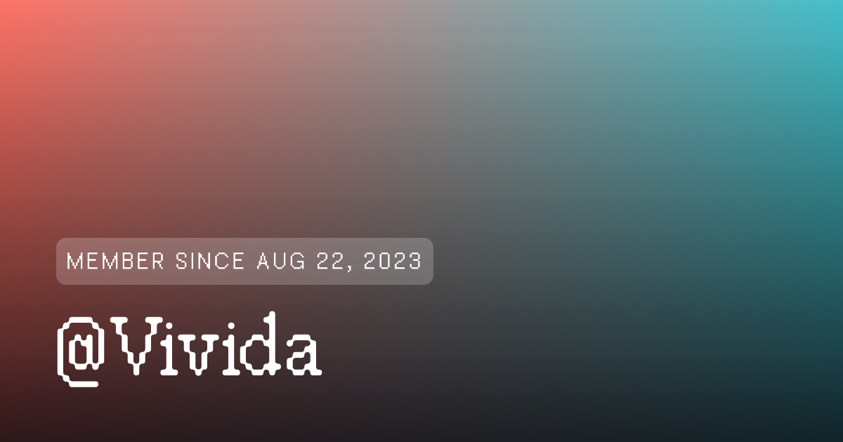 Vivida (@Vivida) | Transient Labs