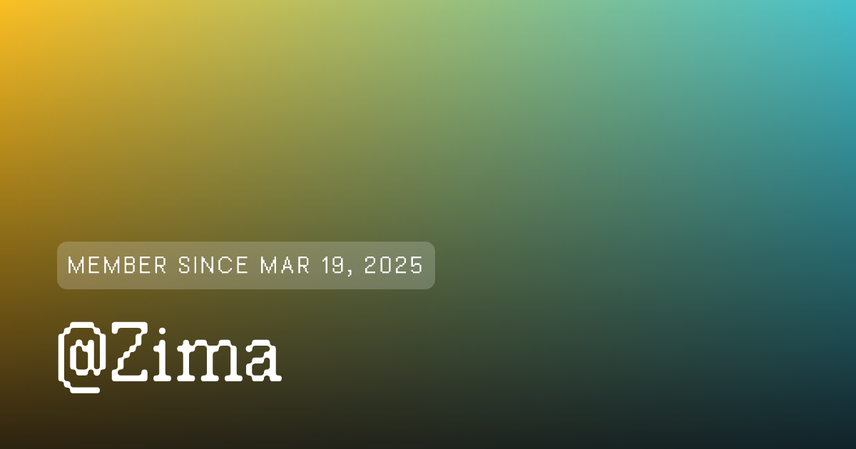 Zima (@Zima) | Transient Labs