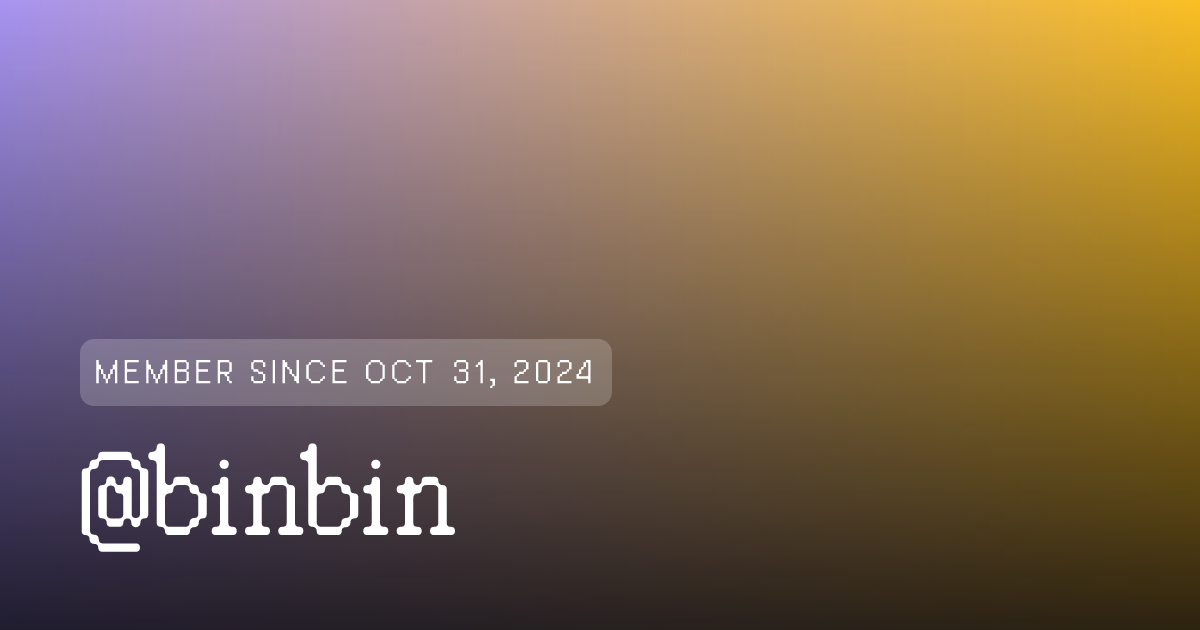 binbin (@binbin) | Transient Labs