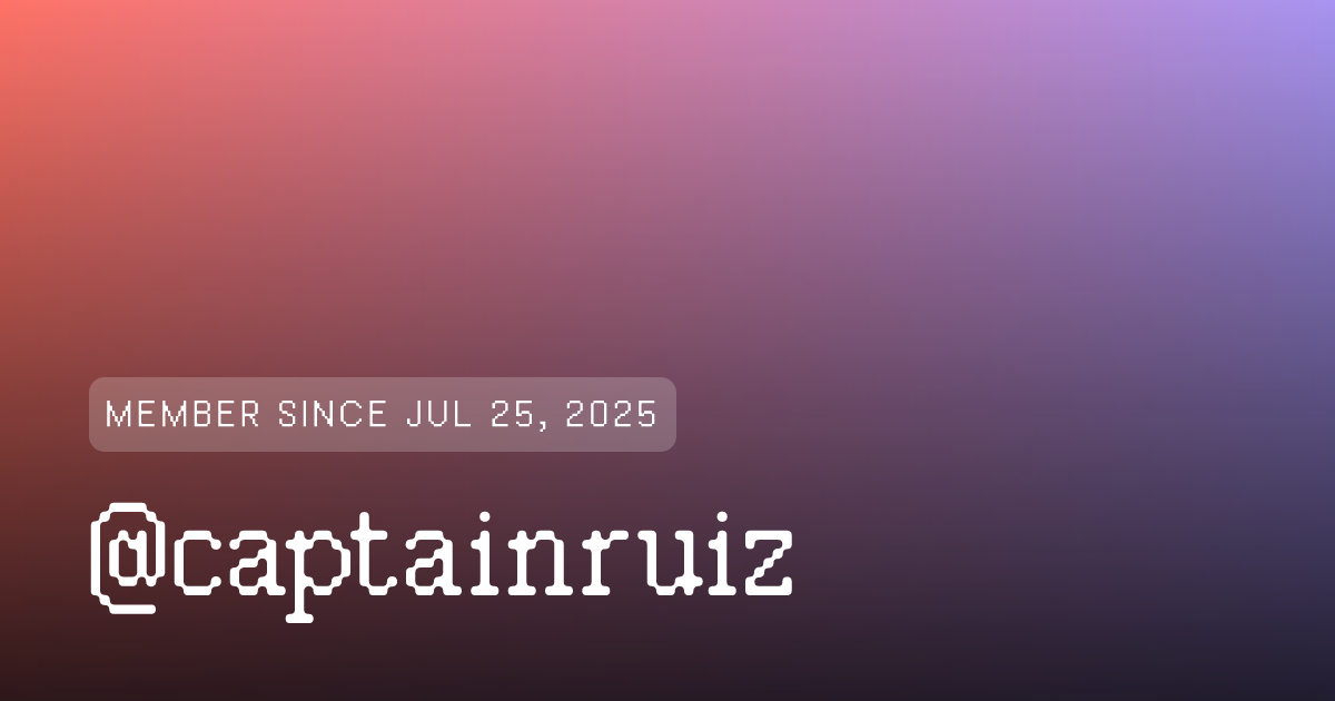 captn (@captainruiz) | Transient Labs