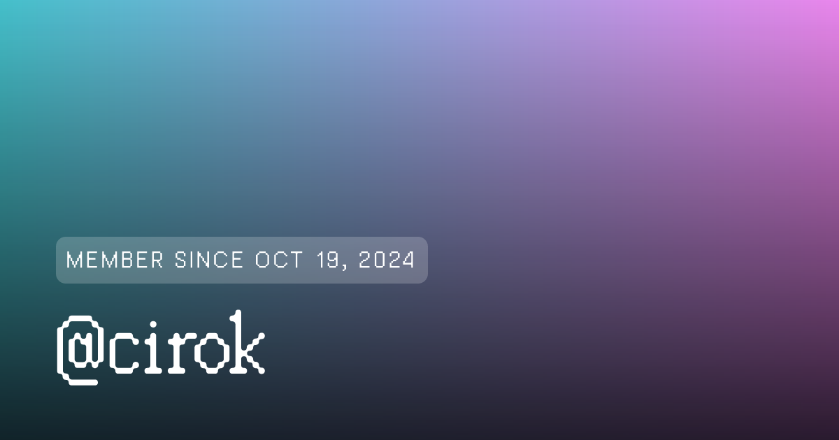 cirok (@cirok) | Transient Labs