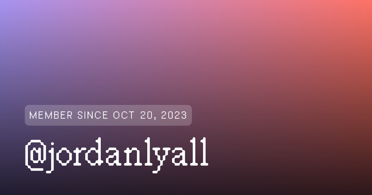 Jordan Lyall (@jordanlyall) | Transient Labs