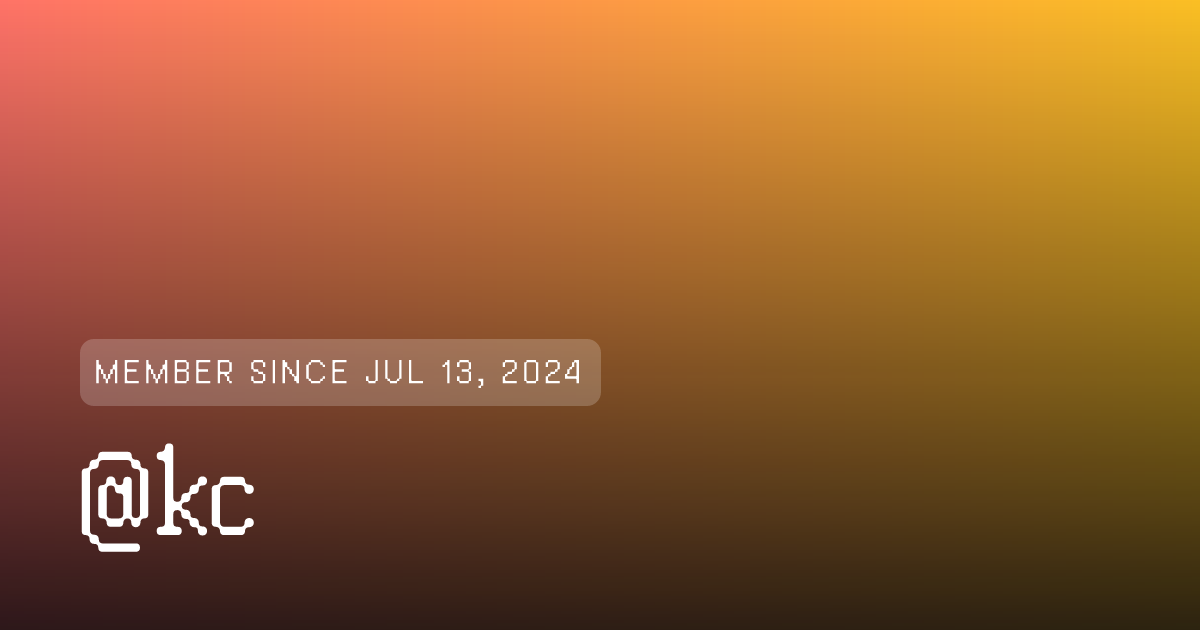 kc (@kc) | Transient Labs