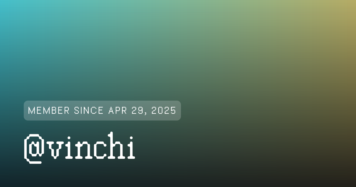 VINCHI HUB (@vinchi) | Transient Labs